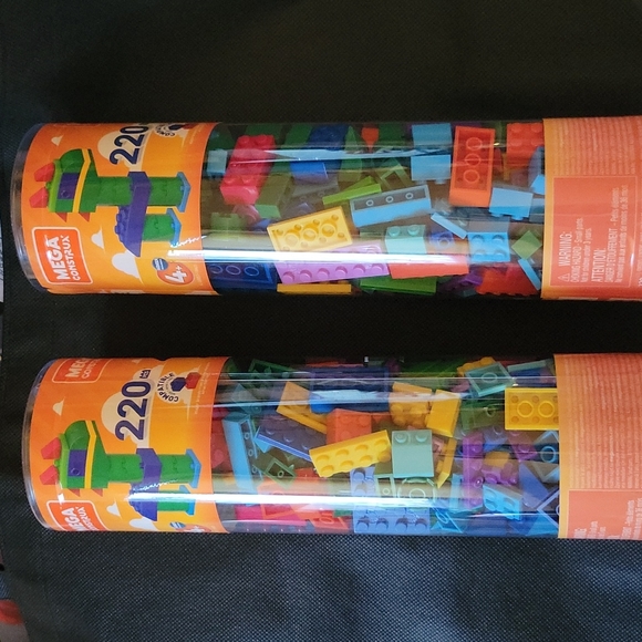Mega Construx | Toys | Set Of 2 Mega Construx Wonder Builders Tube ...